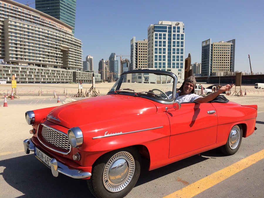 Dubaiban nyert különdíjat egy magyar Skoda Felicia. Videóban a ...